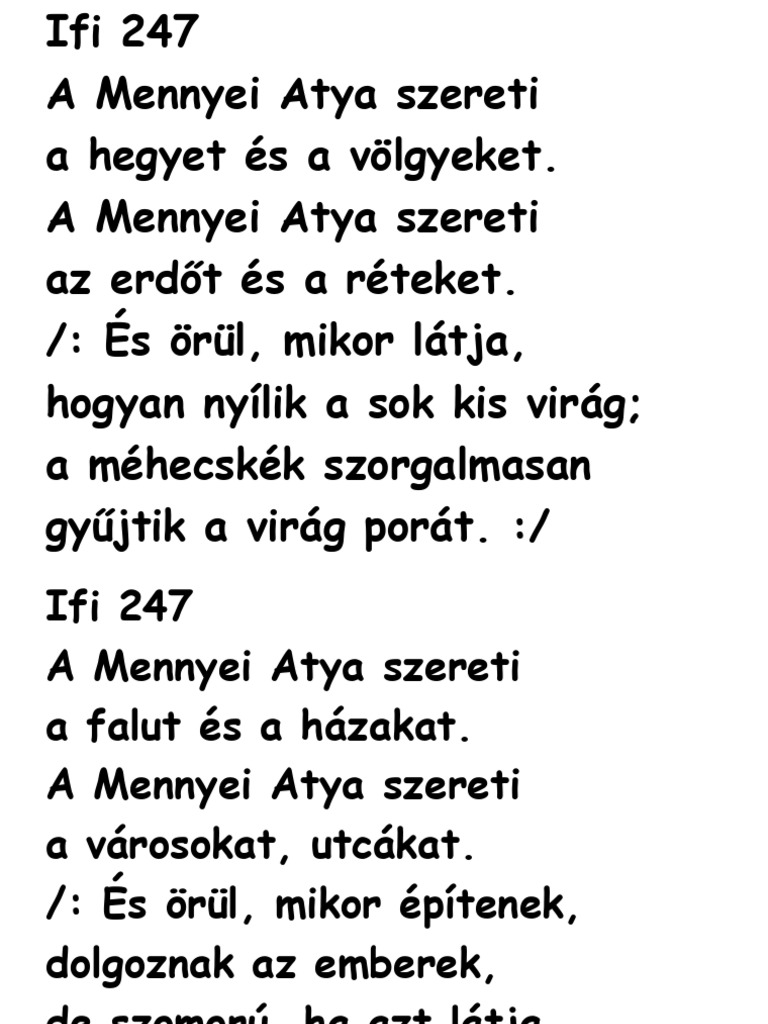 A Mennyei Atya | PDF