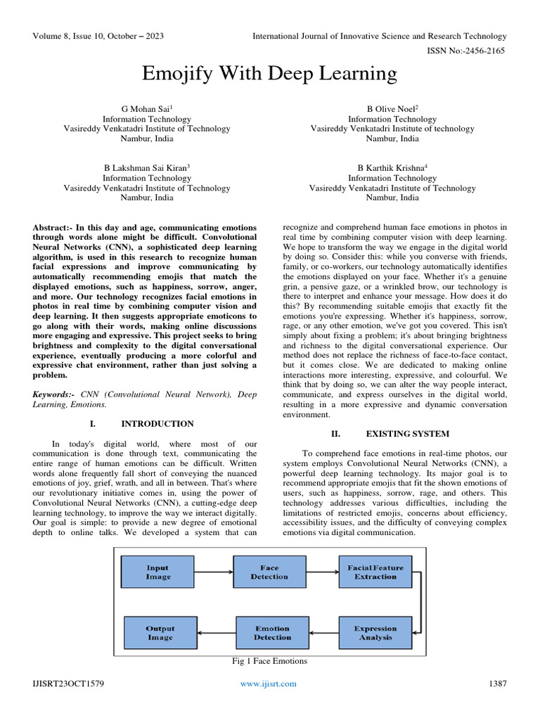 Emojify With Deep Learning | PDF | Deep Learning | Emotions