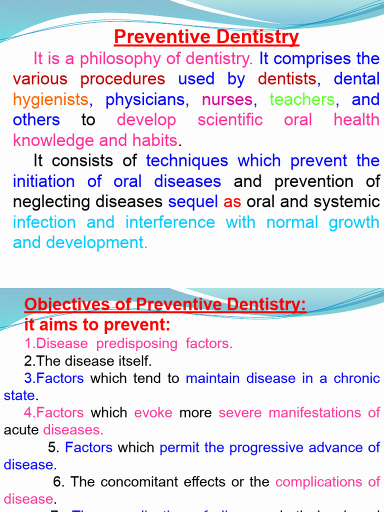 1 Public Health Level of Prevention | PDF | Dentistry | Preventive ...