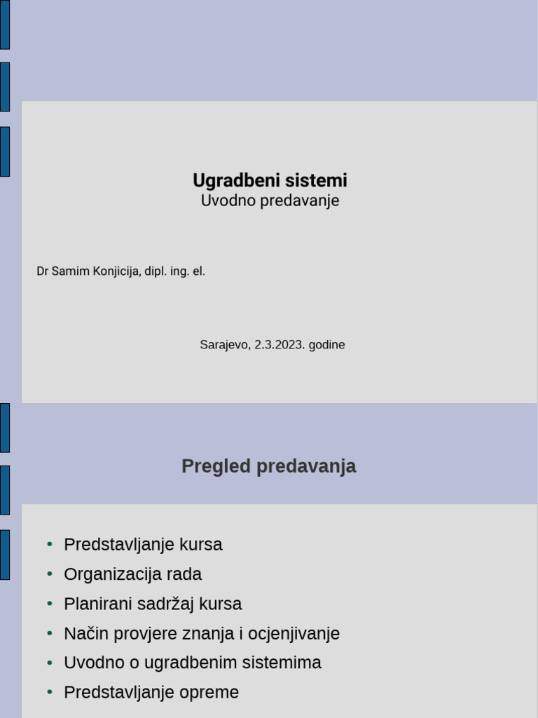 US-Uvodno Predavanje | PDF