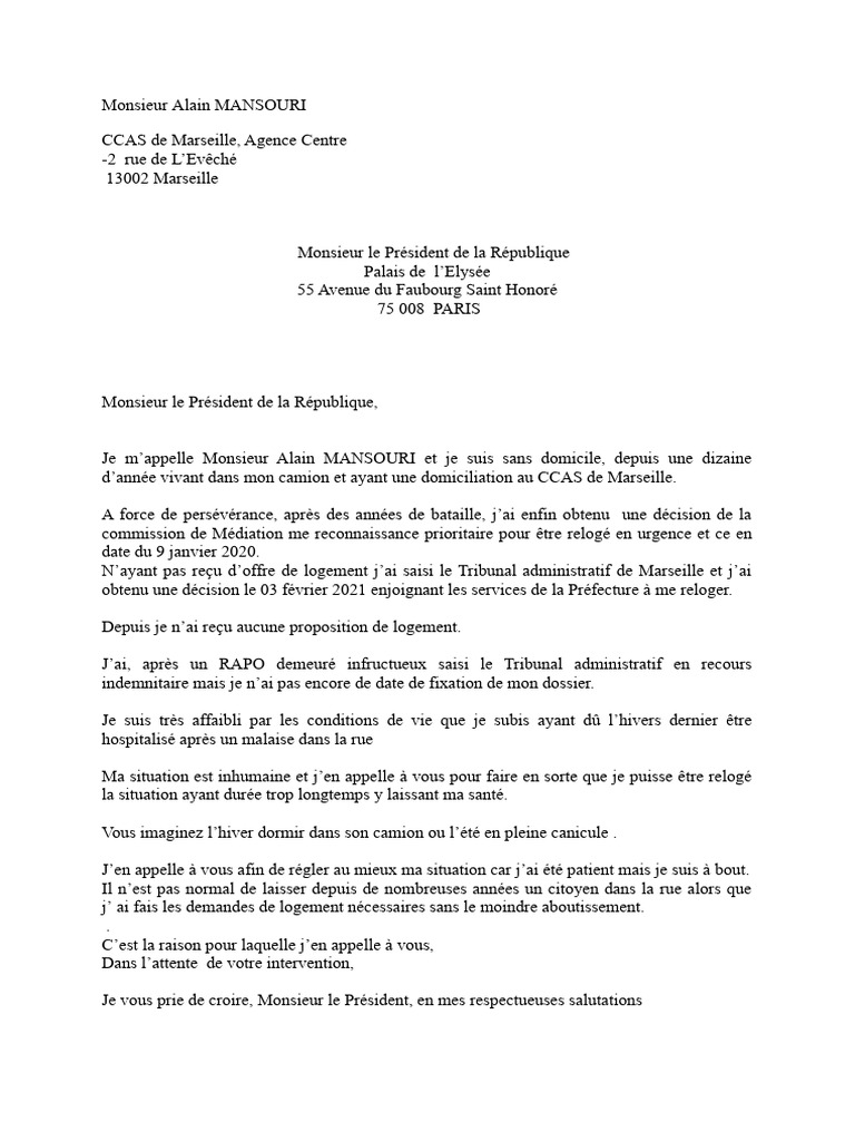 Monsieur Alan MANSOURI | PDF