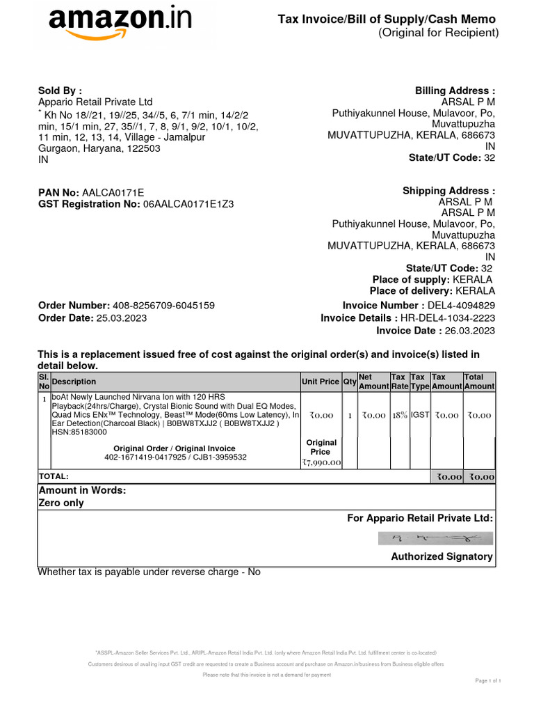 Boat | PDF | Invoice | Government Finances