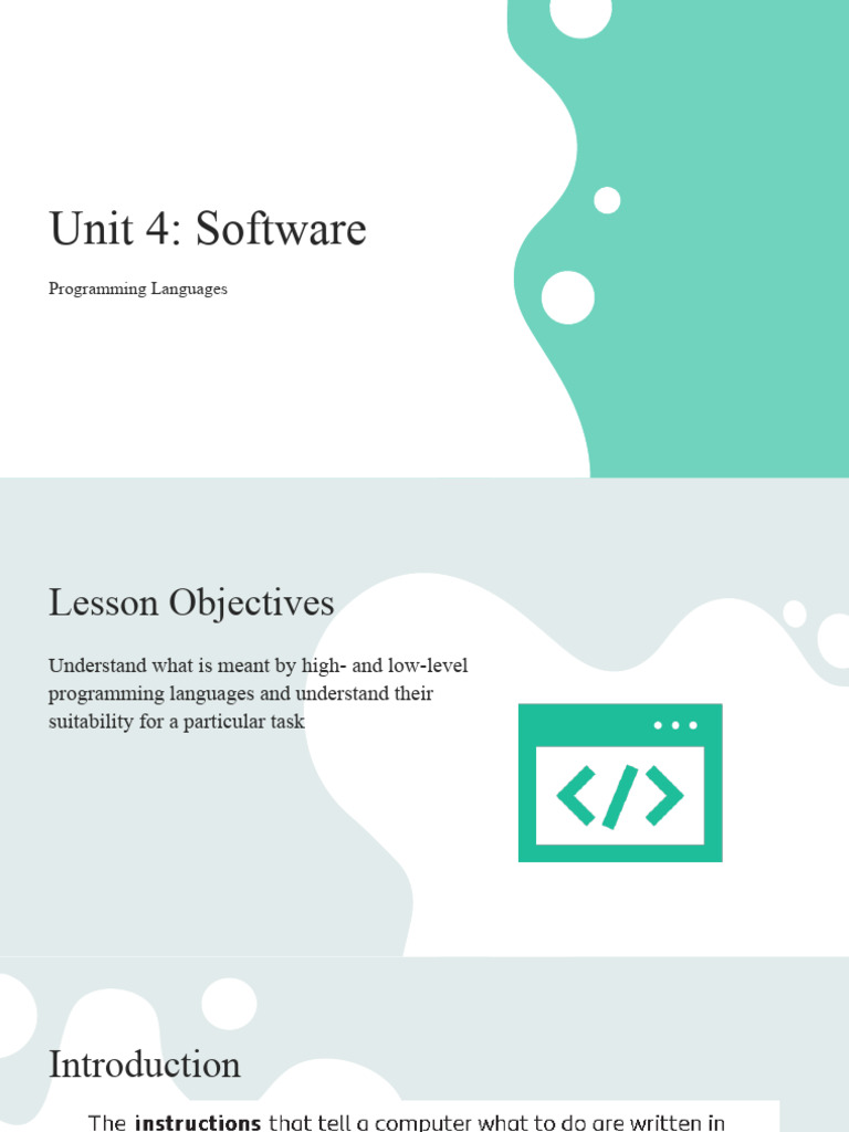 Presentation 3 - Programming Languages | PDF Presentation 3 - Programming Languages | PDF