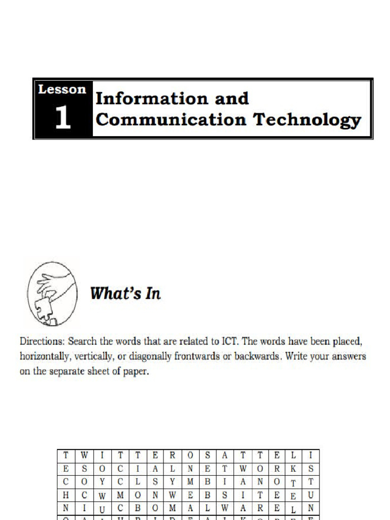 Lesson 1 Review | PDF