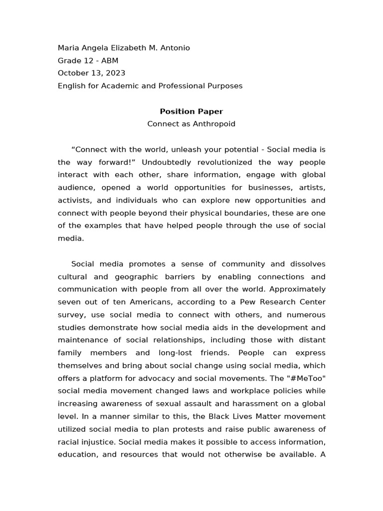EAPP | PDF | Social Media | Popular Culture & Media Studies EAPP | PDF | Social Media | Popular Culture & Media Studies