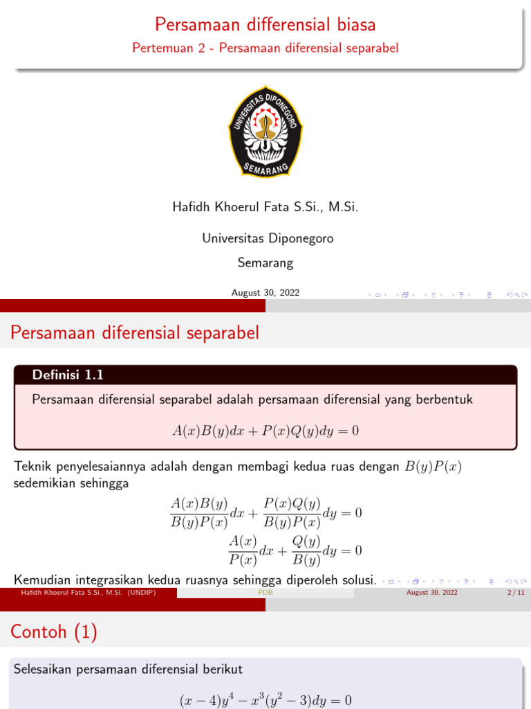 Differential Eq PT 2 | PDF