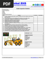 Hydra Safety Inspection Checklist. | PDF | Transport | Equipment