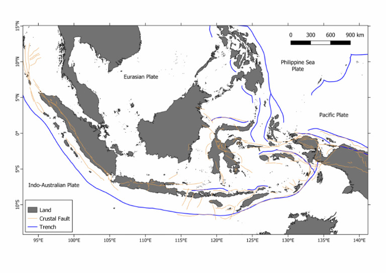 Tectonic Map of Indonesia Based On Earthquake Hazard Map 2017 | PDF
