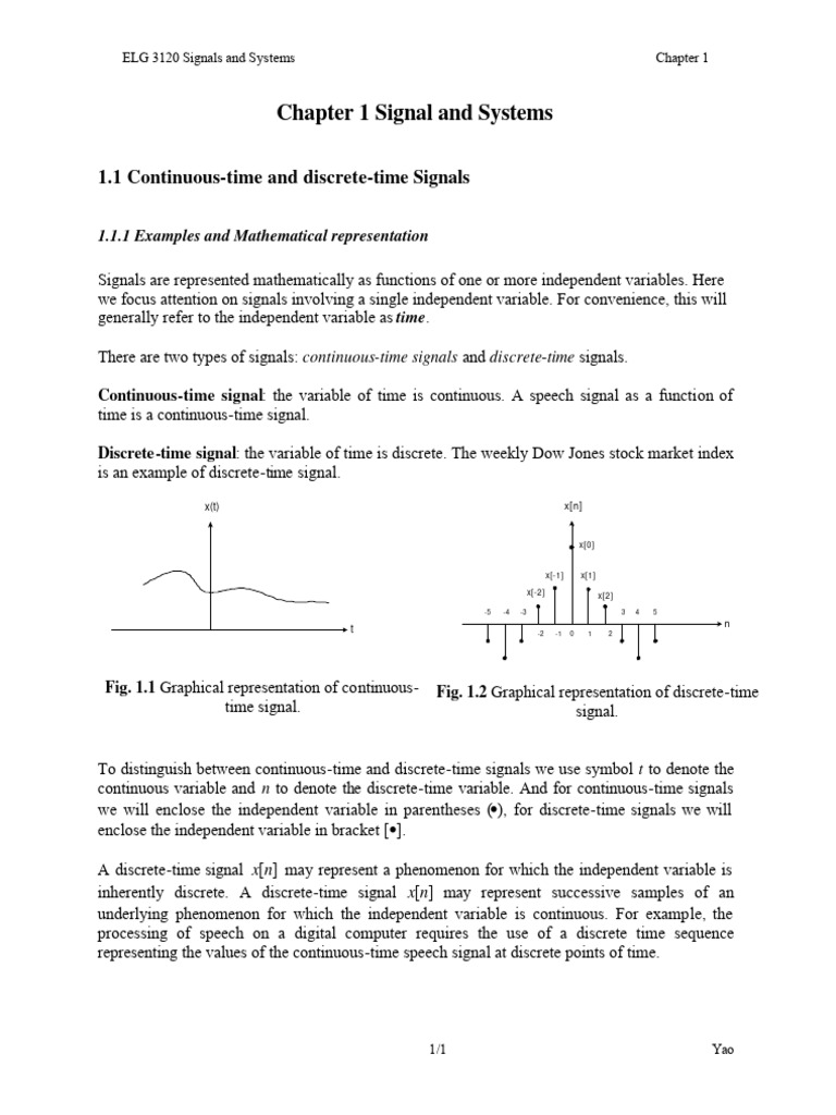 signal 22 | PDF | Discrete Time And Continuous Time | Mathematics