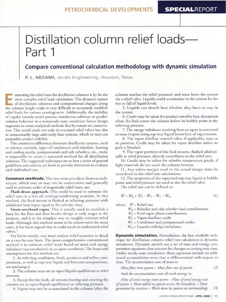 Column Relief Loads Part-1 | PDF