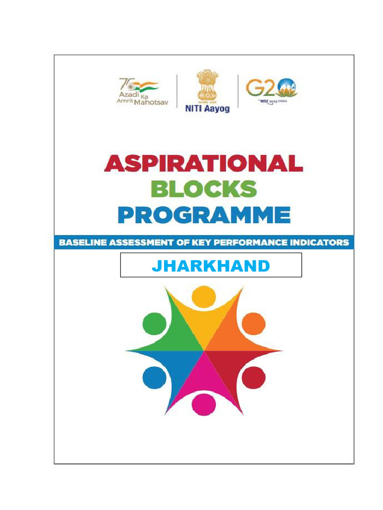 Aspirational Blocks in Jharkhand | PDF