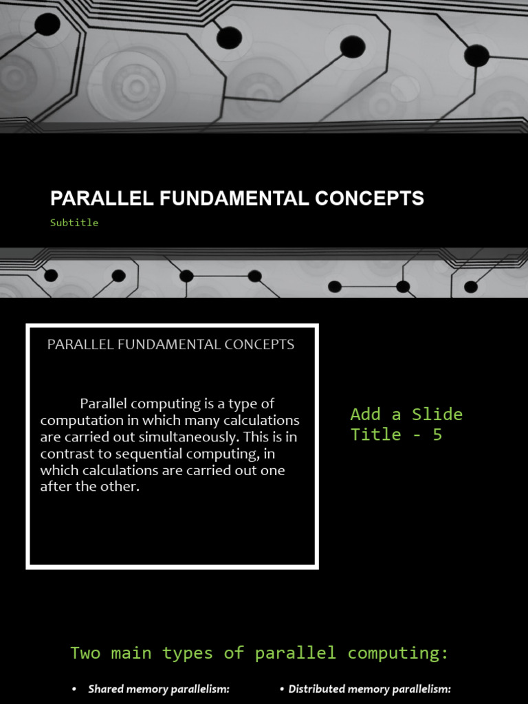 Parallel Fundamental Concepts | PDF | Parallel Computing | Concurrent ... Parallel Fundamental Concepts | PDF | Parallel Computing | Concurrent ...