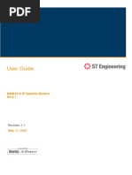 MDM2510 Satellite Modem User Manual | PDF | Ios | Ip Address