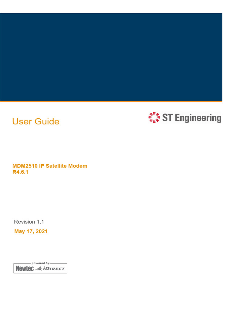UserGuide-MDM2510 R461 v1.1-1 | PDF | Modem | Computer Network
