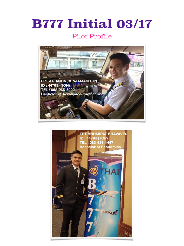 B777 Initial 03:17 Profile | PDF