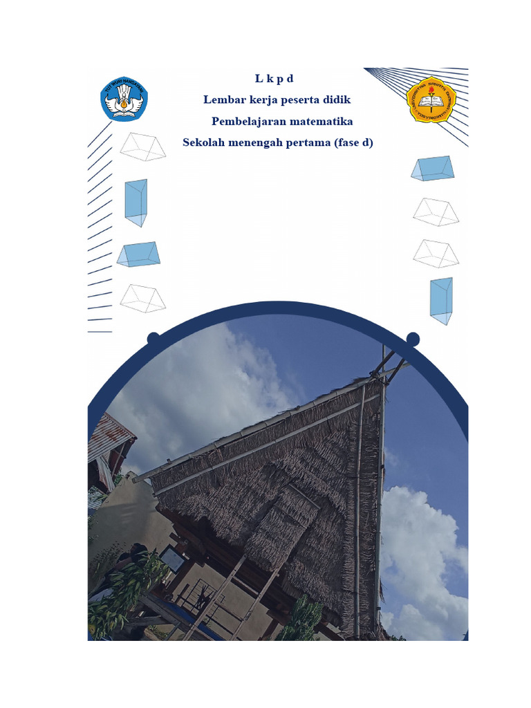 LKPD Bangun Ruang Prisma Segitiga Fix (AutoRecovered) | PDF