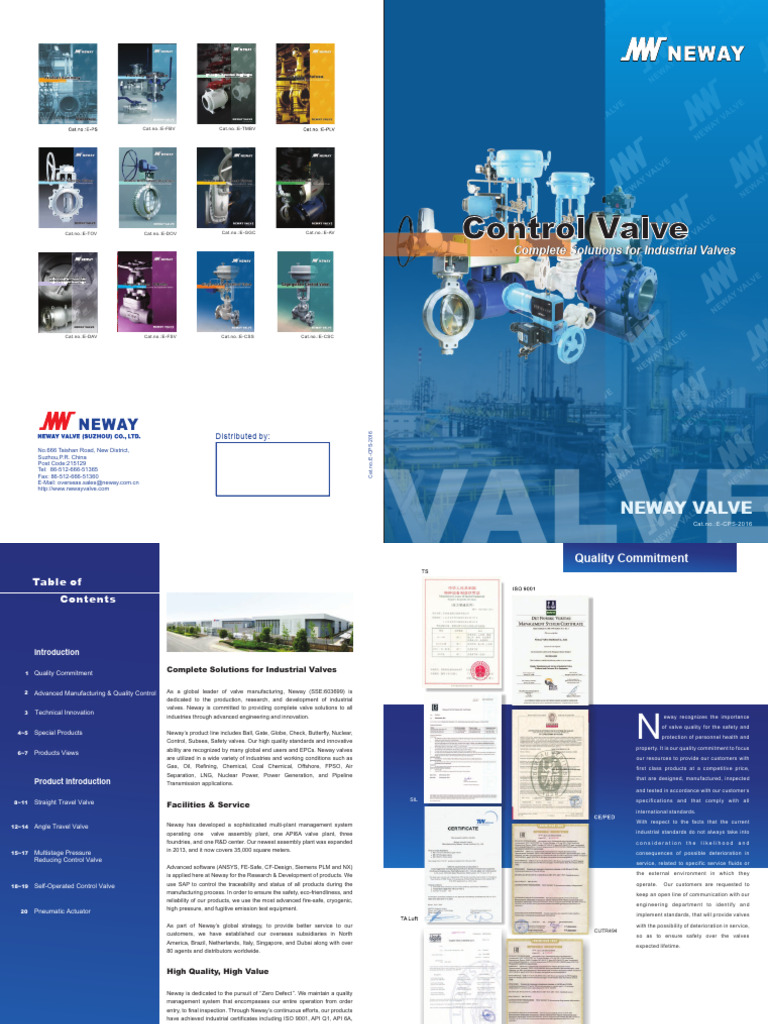 Control Valv3 | PDF | Valve | Actuator
