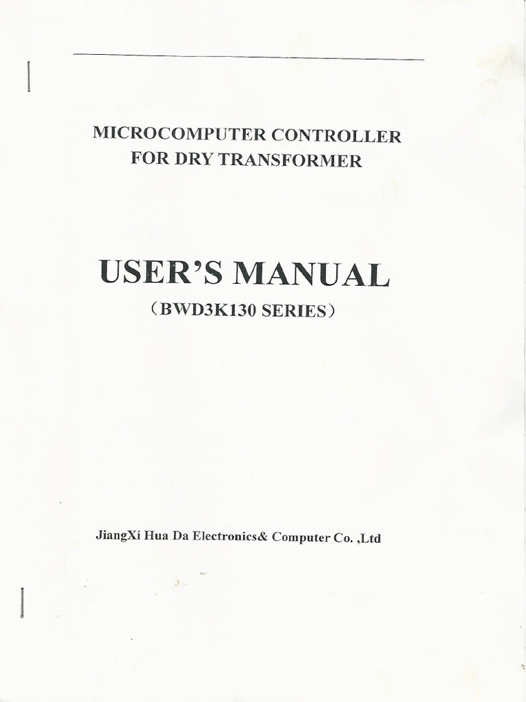 Users Manual | PDF