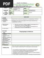 ESP 10 Quarter 4 Lesson Plan | PDF