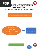 STR Adalah Surat Tanda Registrasi | PDF