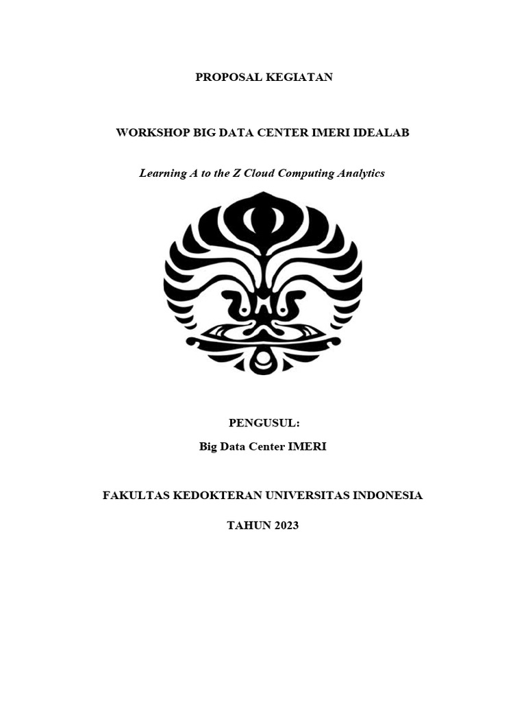 TOR Workshop Computing Analytics BDC | PDF