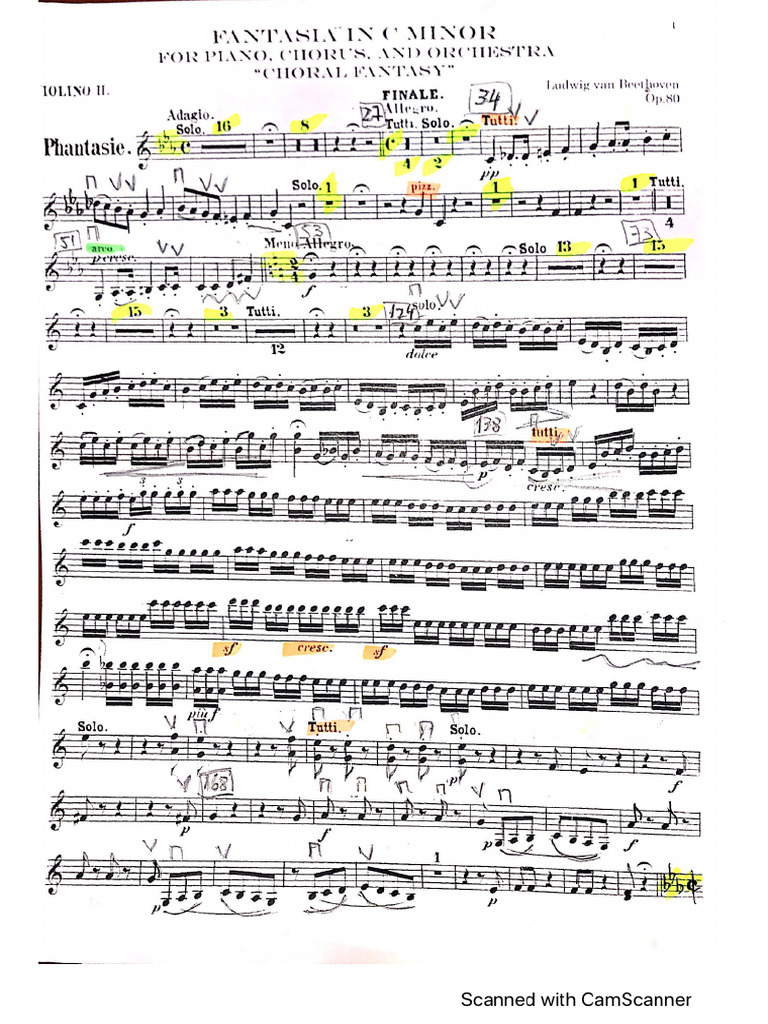 Fantasía Coral LVB | PDF