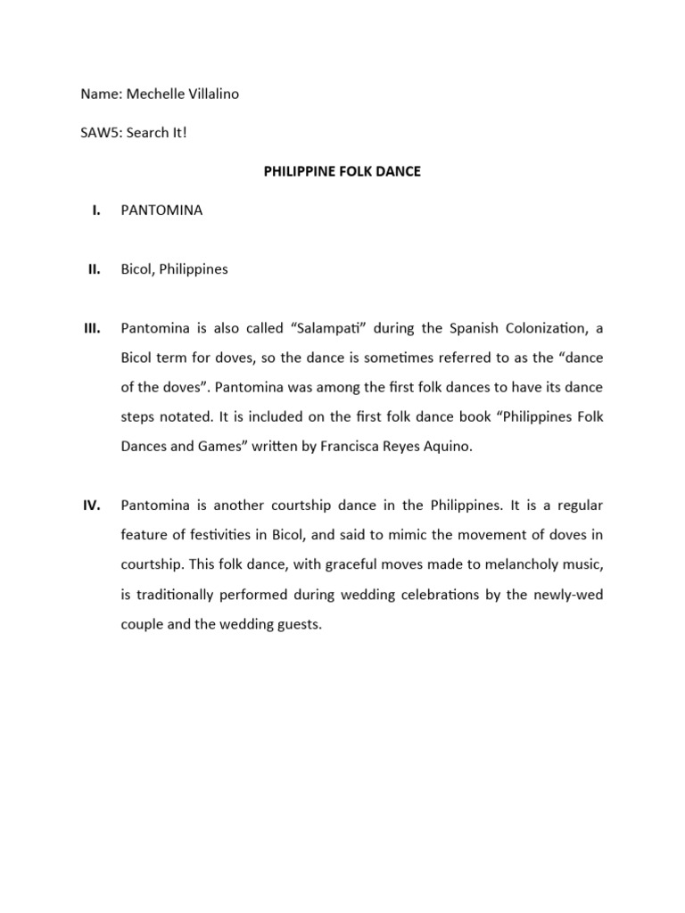 PANTOMINA | PDF
