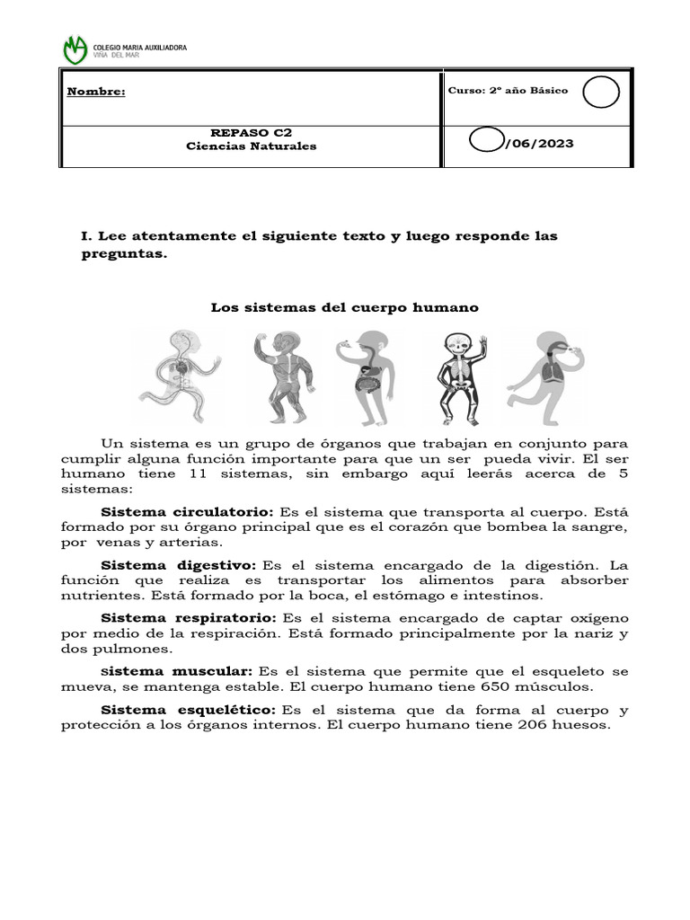 CS Nat Repaso C2 | PDF