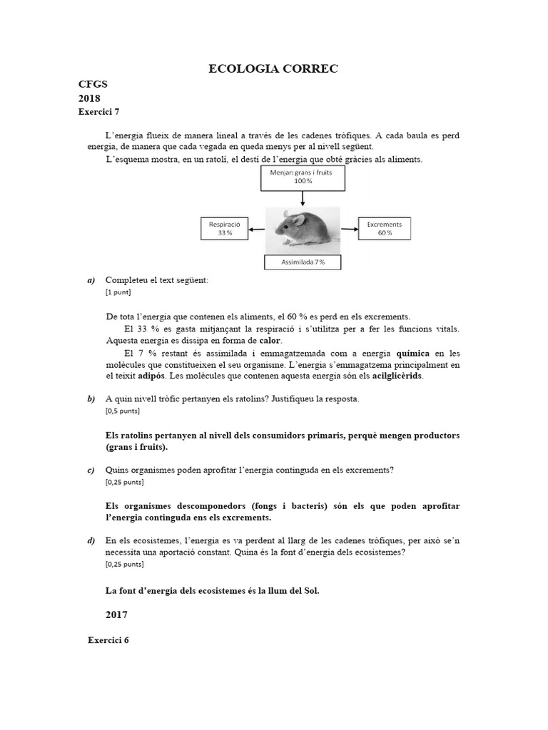 Ecologia Correc | PDF