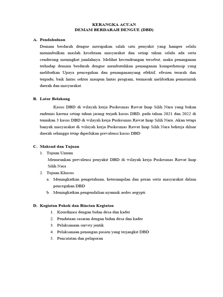 Kak DBD | PDF