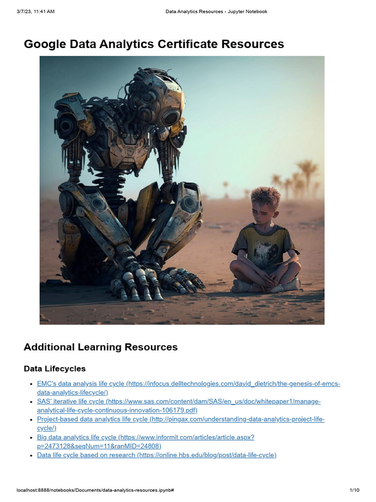 Data Analytics Resources - Jupyter Notebook-3 | PDF | Microsoft Excel | Sql