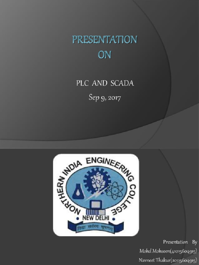 of PLC and Scada | PDF