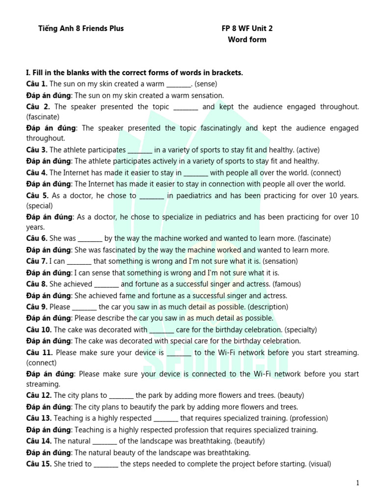 Key Unit 2 Pdf 