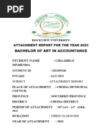 Industrial Attachment Report Writing Sample | PDF