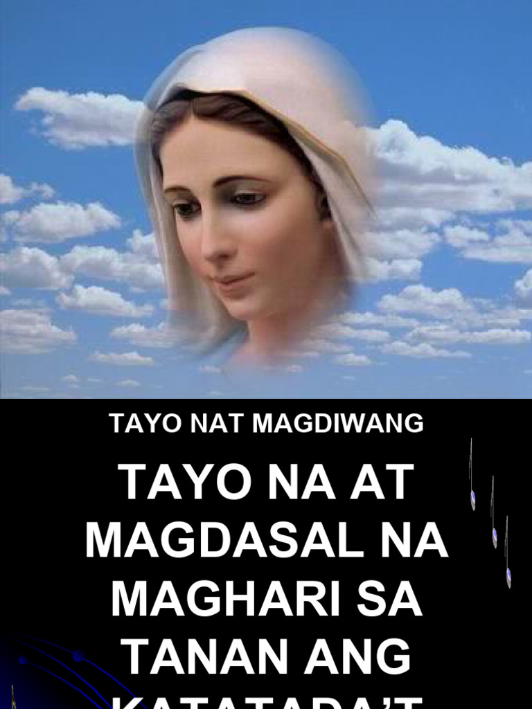 Tayo Na't Magdiwang | PDF