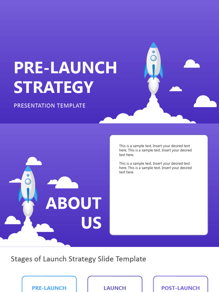 01 Pre Launch Strategy Powerpoint Template | PDF