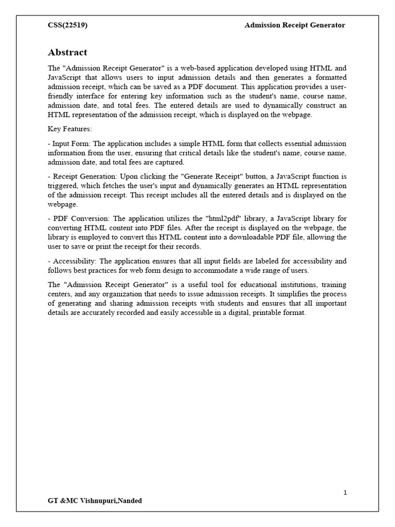 Css projectTHEORY | PDF