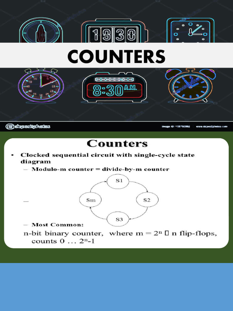 Types and Applications of Counters | PDF