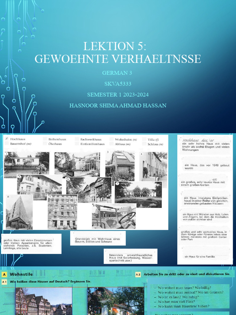 Tangram A2-2 Lektion 5 | PDF