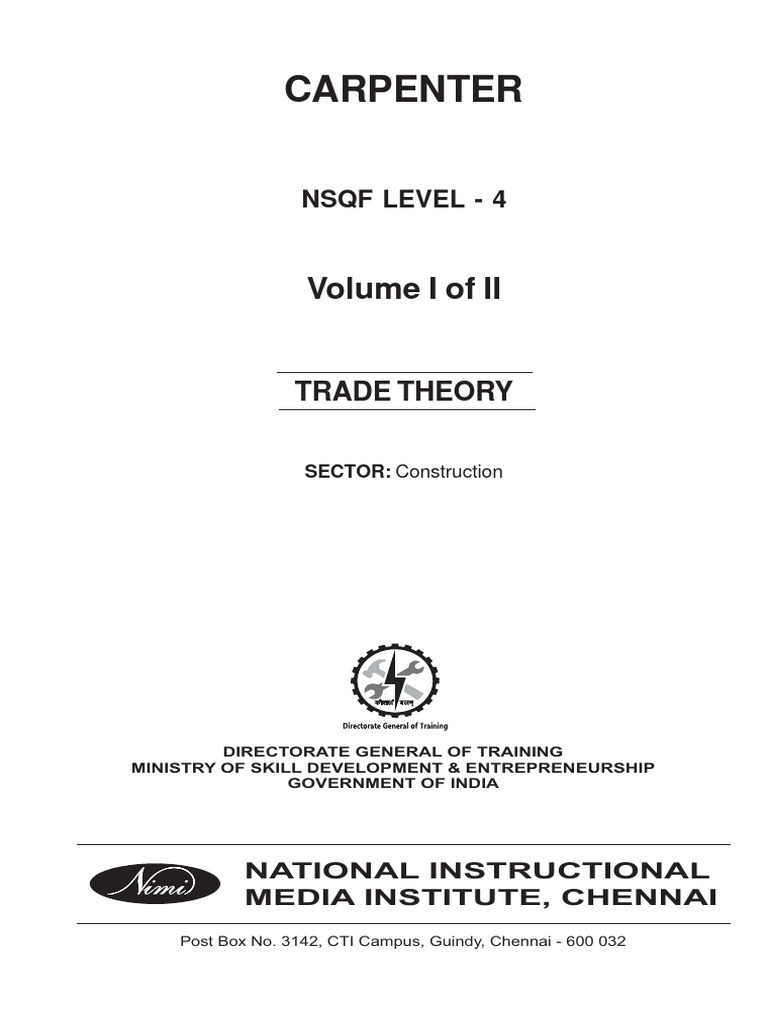 Carpenter Vol I of II TT | PDF | Business