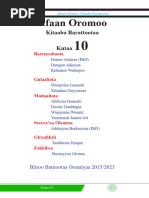 Jechoota Afaan Oromoo | PDF