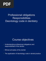 GDC Standard and The 9 Principles | PDF | Dentistry | Informed Consent