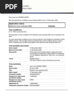 Australian ETA Form - 1554 | PDF | Travel Visa | Privacy