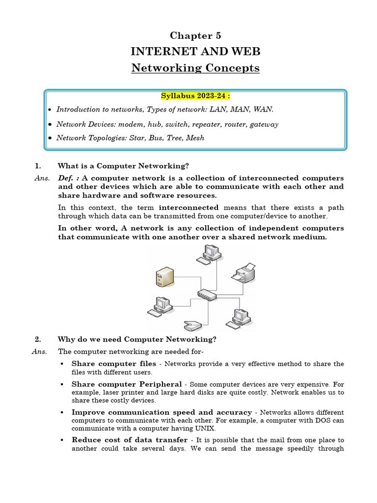 Understanding Computer Networking Basics | PDF