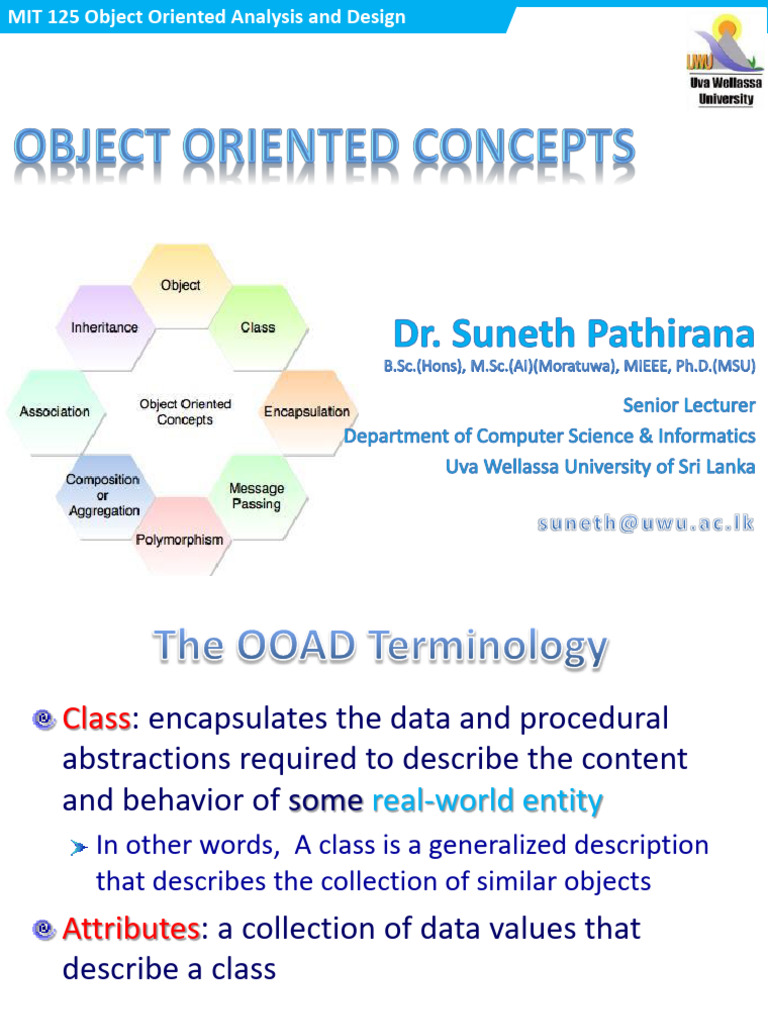 Object Oriented Analysis and Design | PDF