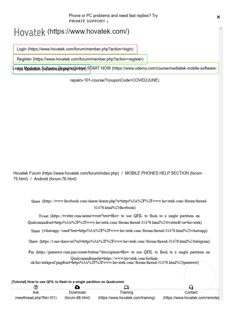 QFIL Guide: Flash Qualcomm Partitions | PDF | Booting | Android ...