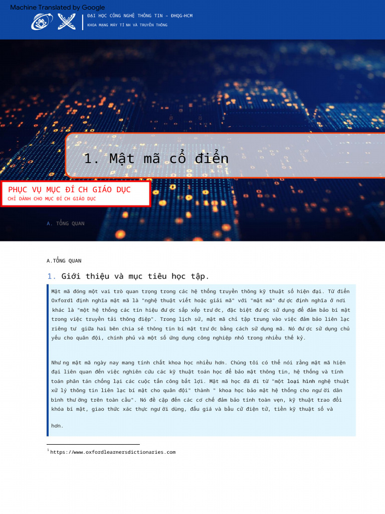 Lab01 - Classical Cryptography - New | PDF