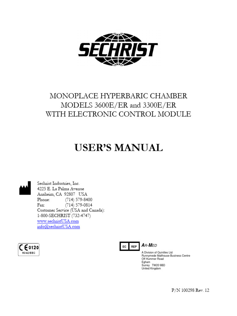 3300E & 3600E Users Manual | PDF