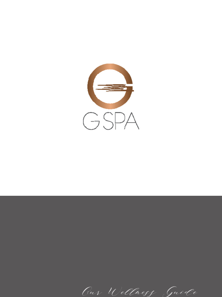 G SPA Price List | PDF | Massage