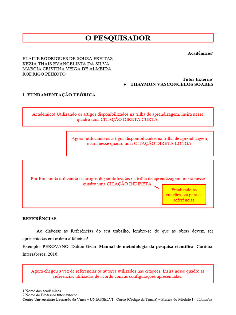 Template Módulo 2 | PDF